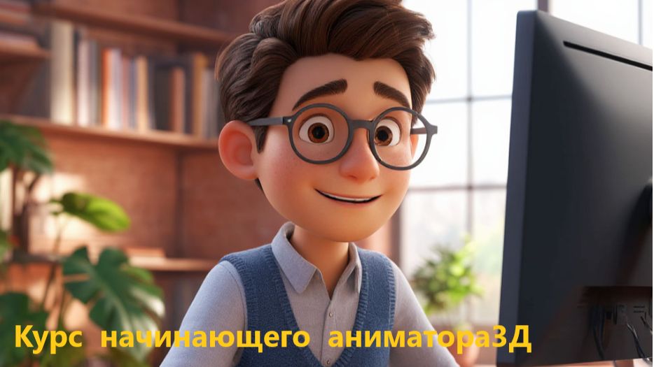 Курс начинающего  3Д аниматора на  русском.