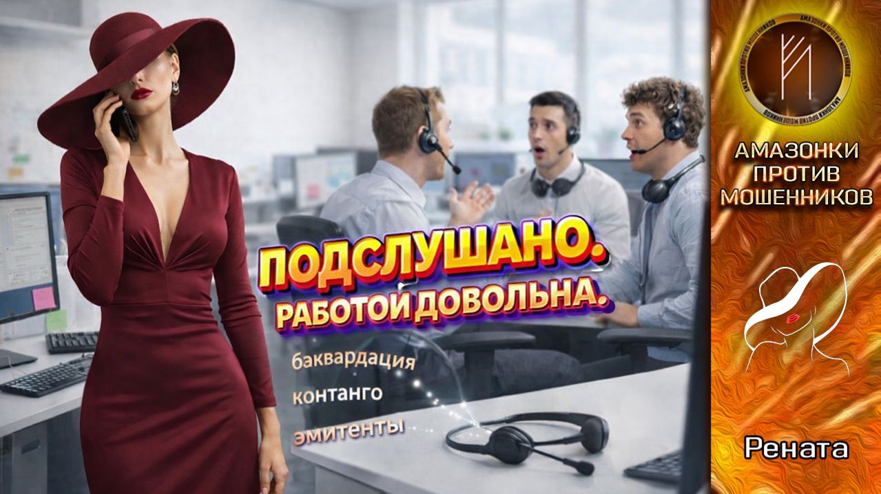 РЕНАТА / ТИХО СЛУШАЕТ - ГРОМКО РАЗНОСИТ / ПЕРЕХВАТ МОШЕННИКОВ