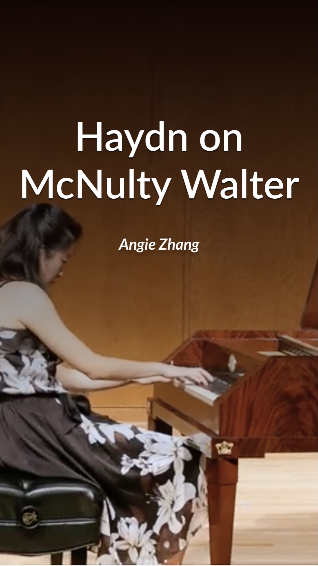 🎹 Гайдн — Вариации фа минор, Hob. XVII:6 на рояле Вальтера («Golden»), копия МакНалти