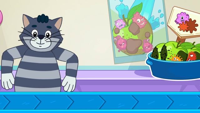 Простоквашино/Почемучки/ Почему нужно мыть овощи и фрукты?