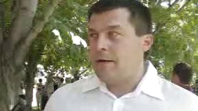 г.Тольятти открытие скульптуры "Признание в любви" 3.07.2011 г.