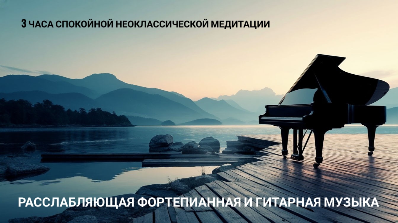 Расслабляющая фортепианная и гитарная музыка — 3 часа спокойной неоклассической медитации