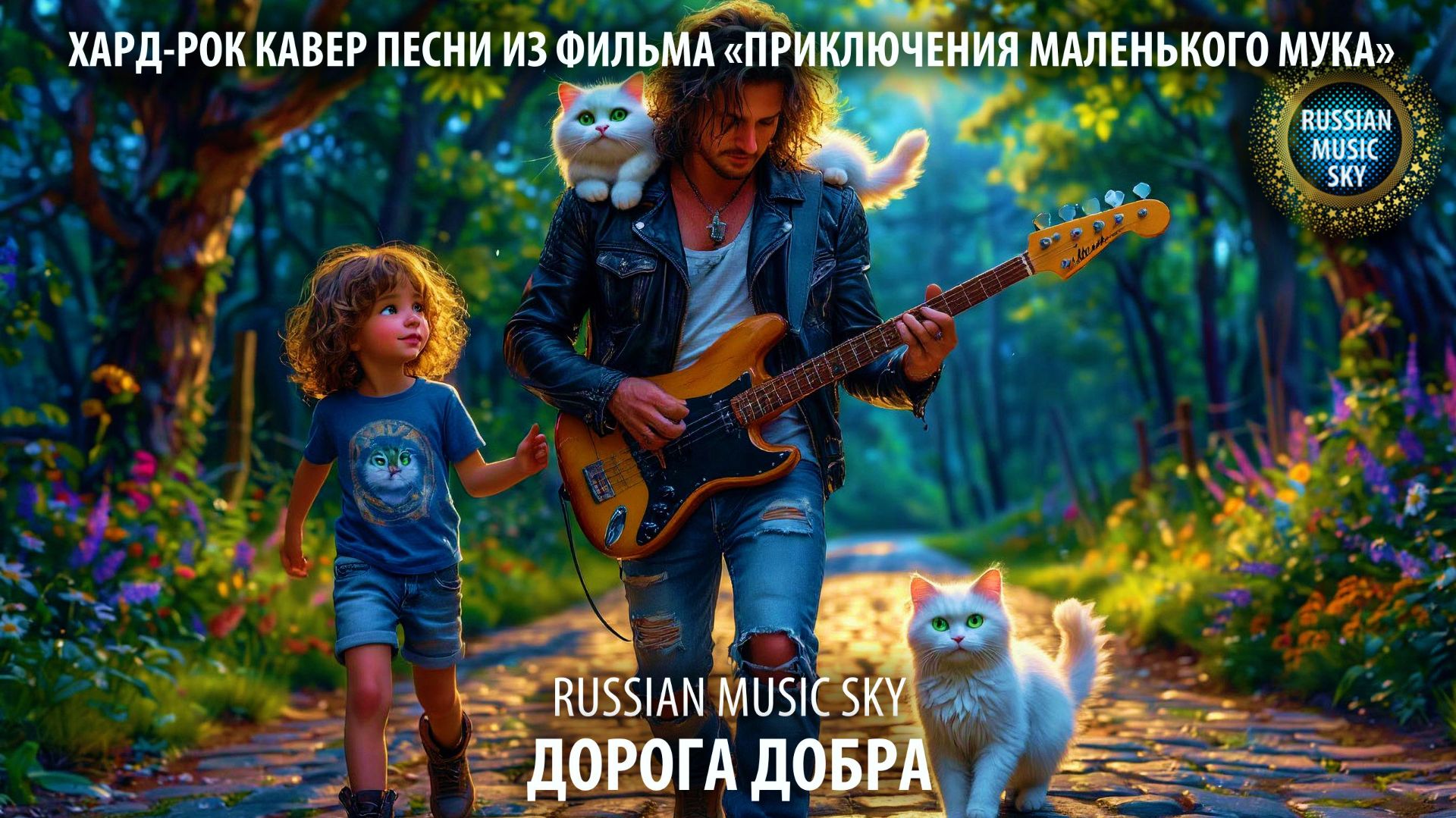 Дорога добра  -  Russian Music Sky (2026) Хард-рок кавер песни из фильма Приключения маленького Мука
