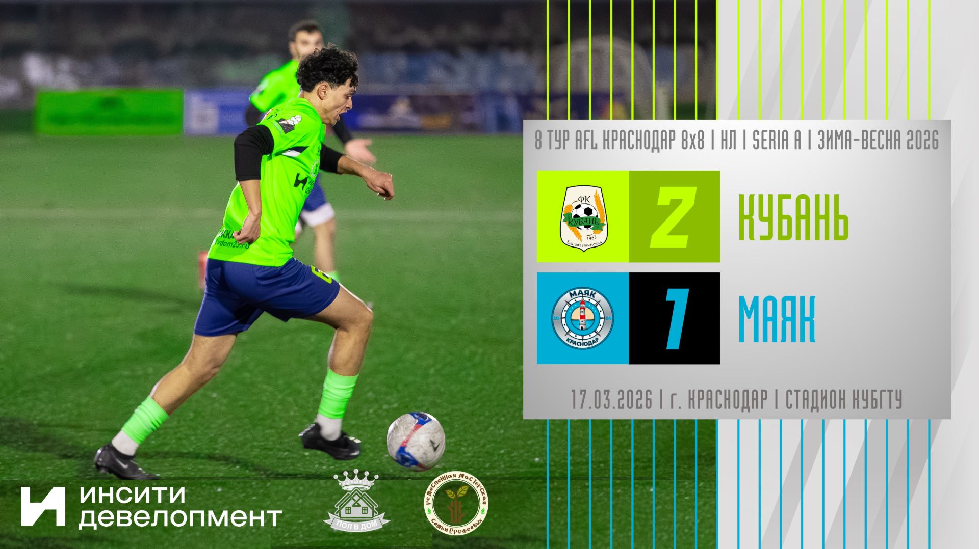 Кубань - Маяк | 17.03.2026