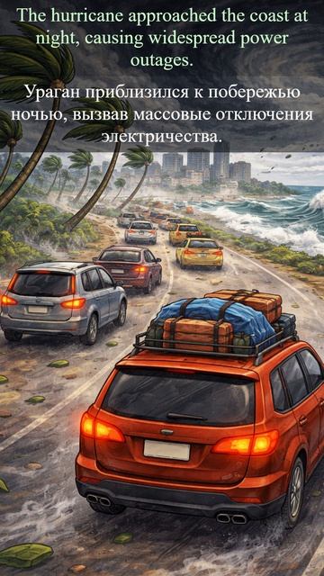 Английские слова в контексте: hurricane