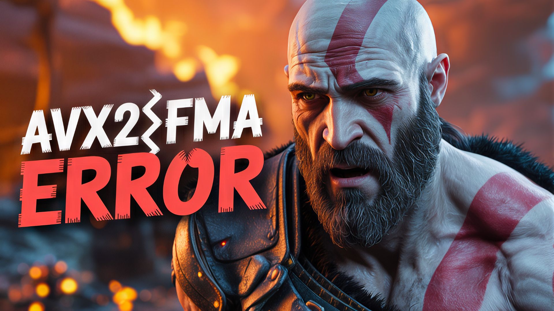 ОШИБКА - God of War Ragnarök requires a CPU that supports these instructions.|AVX2\FMA not supported