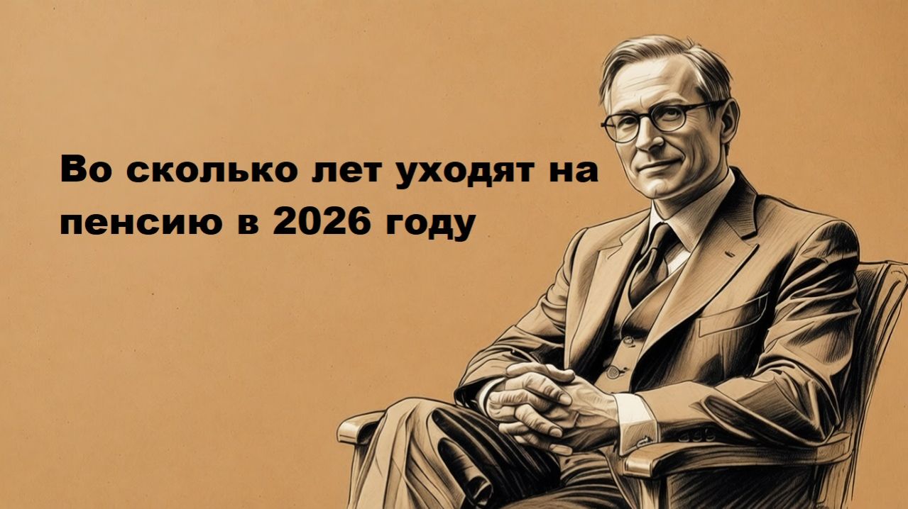Во сколько лет уходят на пенсию в 2026 году