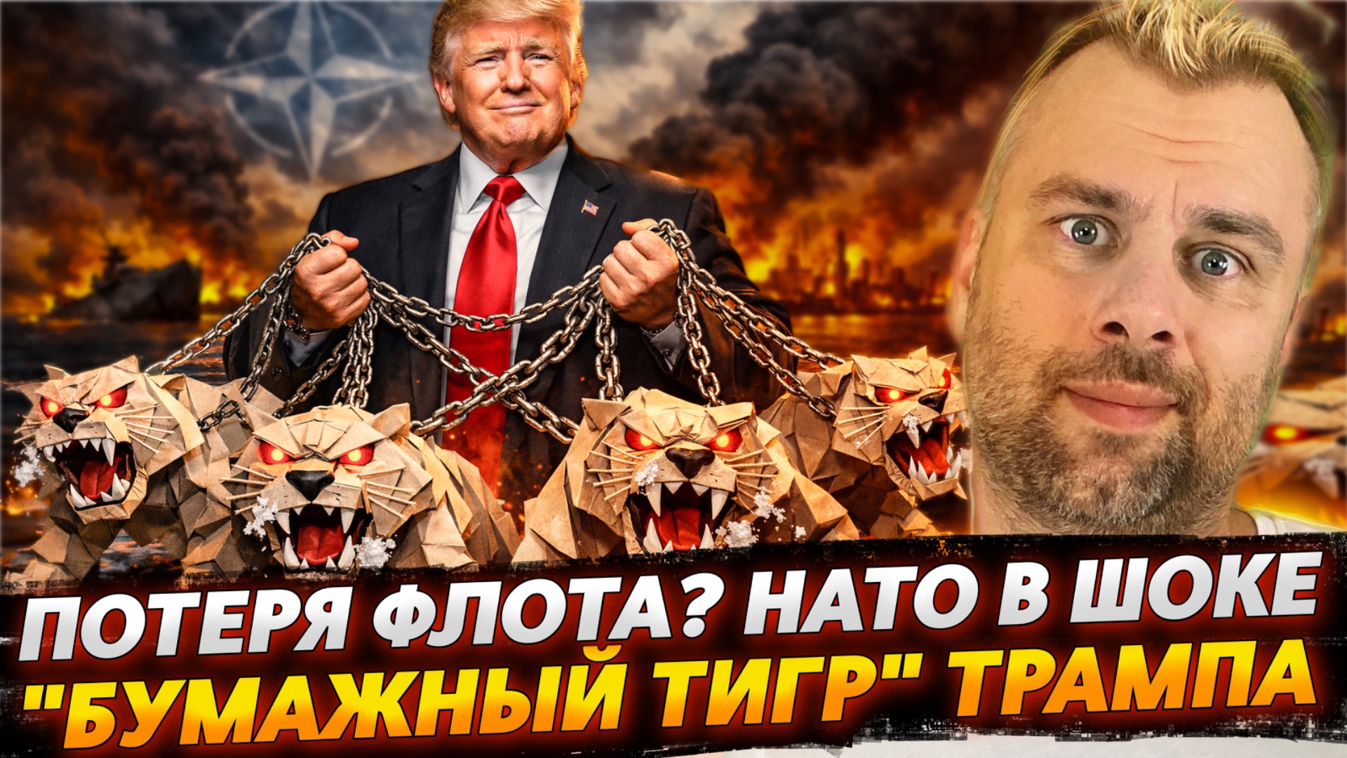 ПОТЕРЯ ФЛОТА? НАТО В ШОКЕ | "БУМАЖНЫЙ ТИГР" ТРАМПА
