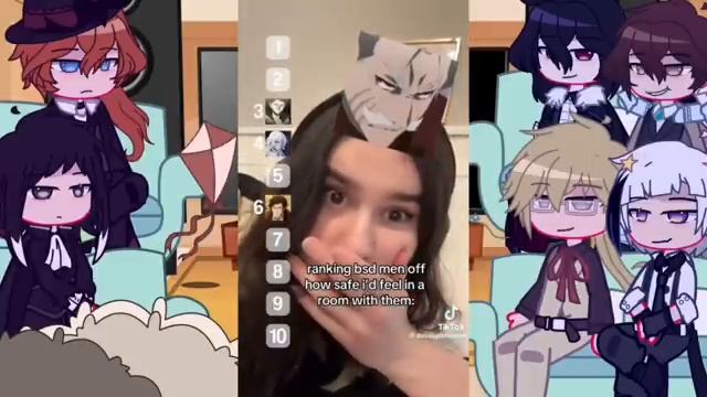 ✧ Bsd React To Their Fandom, ⚠️ Very Chaotic ⚠️ВИДЕО НЕ МОЕ