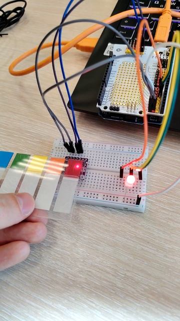 Датчик цвета TCS 34725