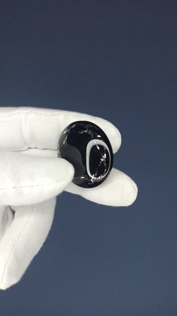 Пуговицы черные (размер № 48), Артикул 00294