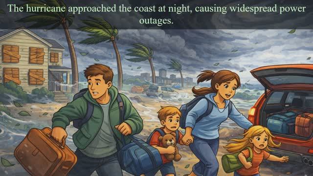 Английские слова в контексте: hurricane, uncertainty, suspend