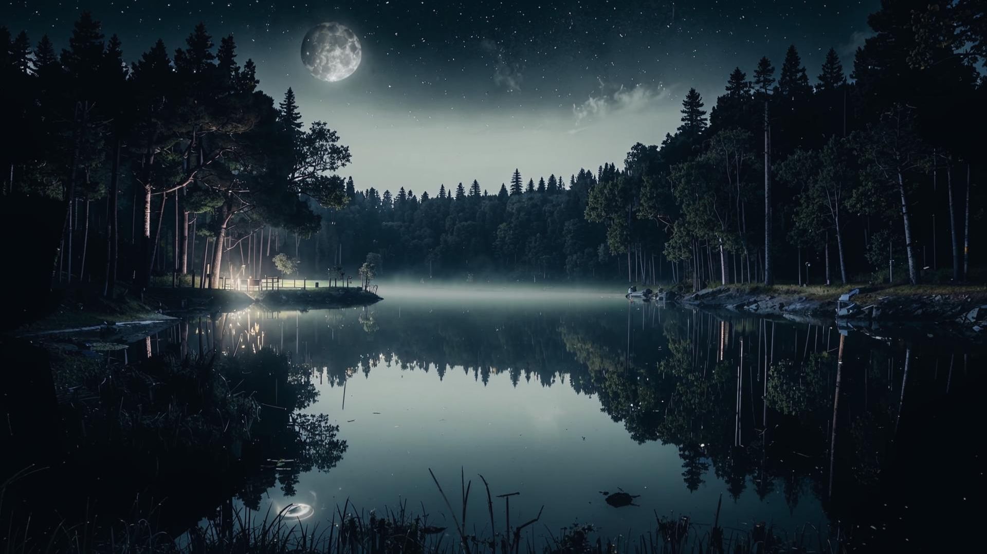 Под водой, в глубине, я вижу громадный светящийся жёлтый шар...