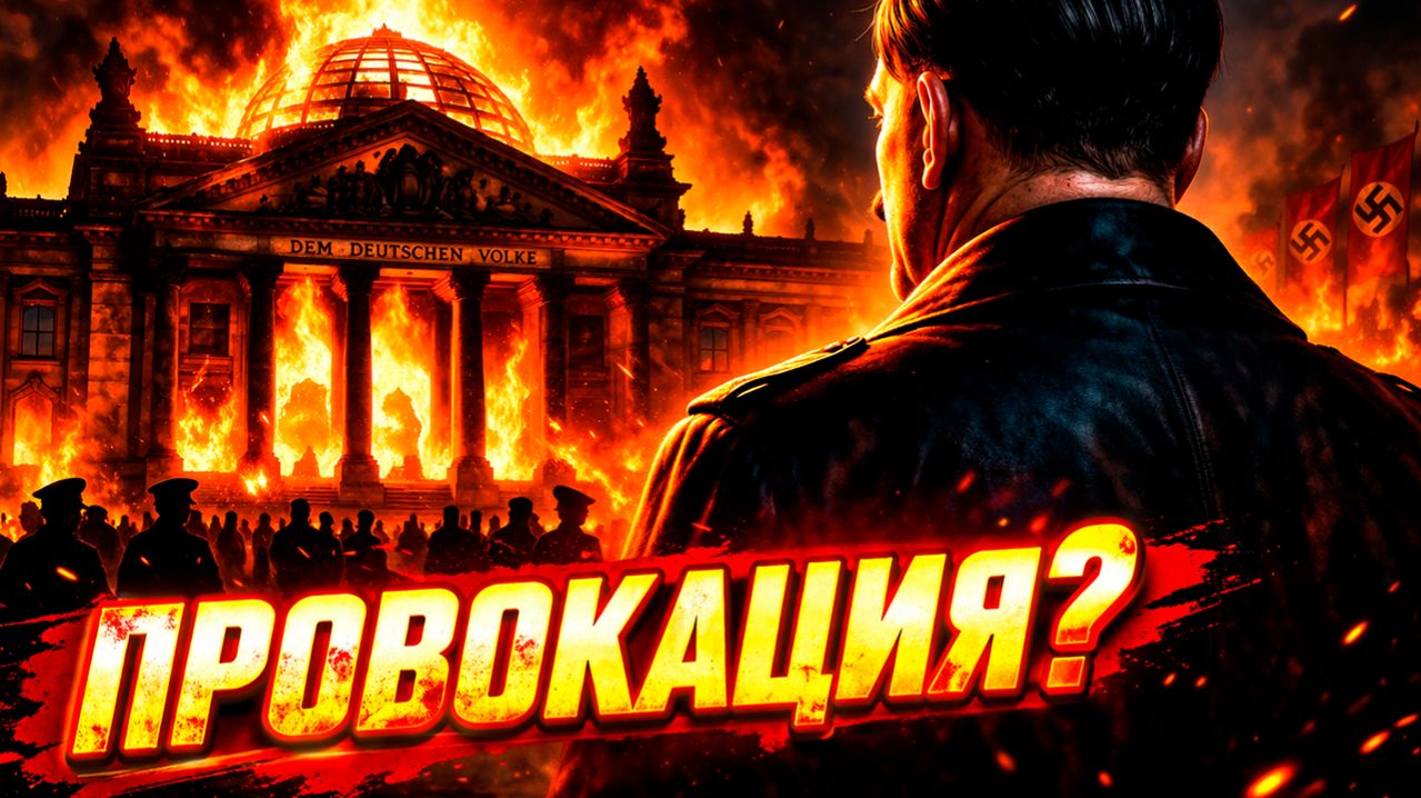 ПОДЖОГ РЕЙХСТАГА - ГЛАВНАЯ ПРОВОКАЦИЯ ГИТЛЕРА?