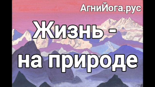 ЖИЗНЬ - НА ПРИРОДЕ!