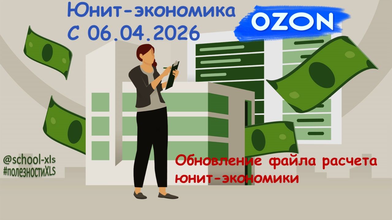 Как расчитать цену товара на Озон с 06.04.2026