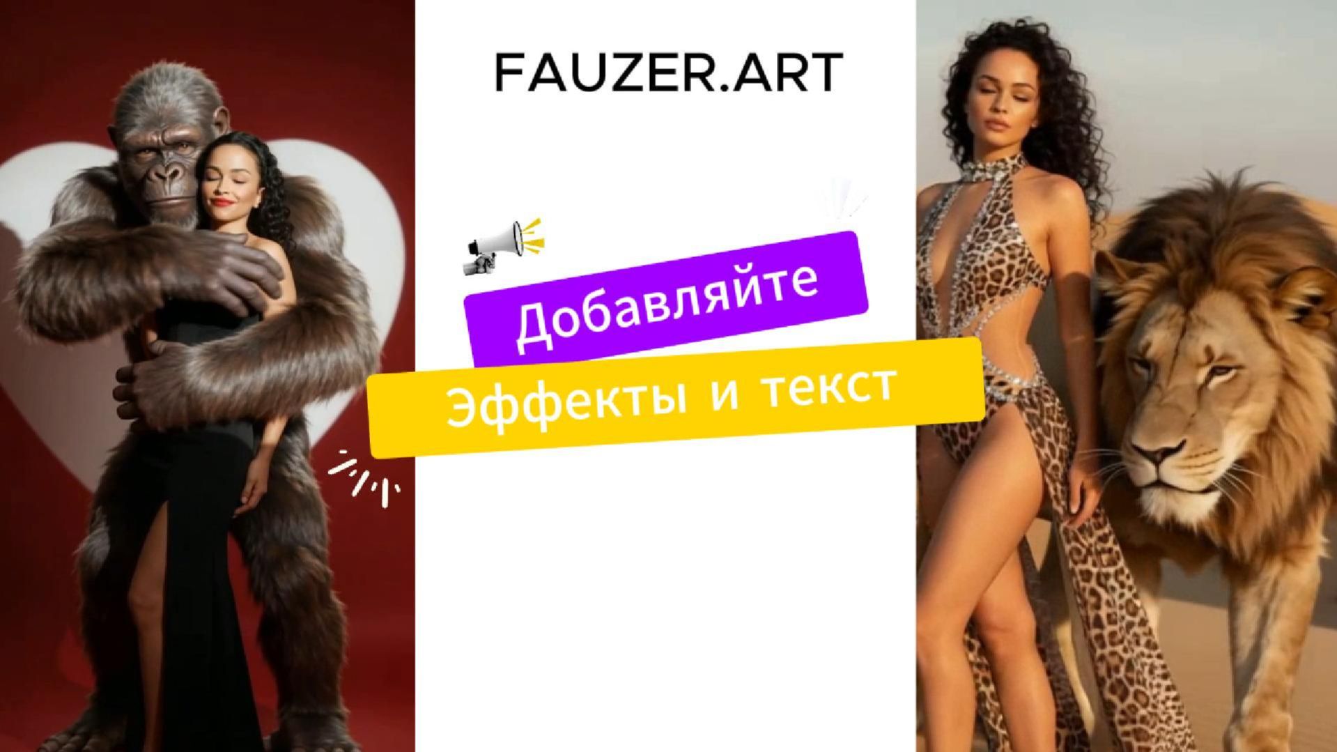 Создать открытки и нейрофото