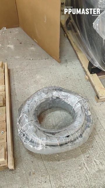 Установка для напыления двухкомпонентных составов.