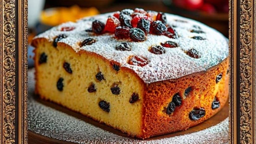 Кулич из теста бриошь