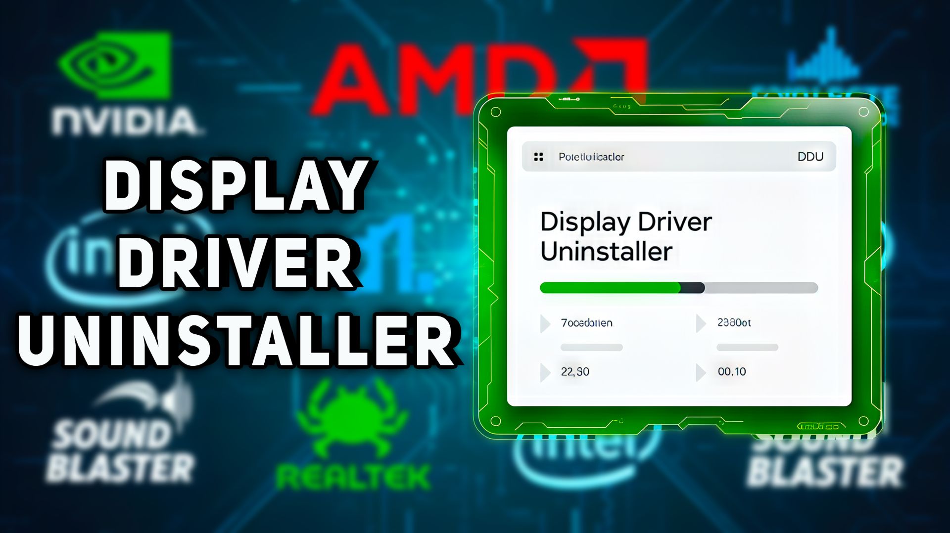 DDU - Как ПОЛНОСТЬЮ удалить видео\аудио драйвера | Nvidia, AMD, Intel, Realtek, Sound Blaster