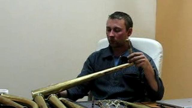 Урок по игре на охотничьем роге