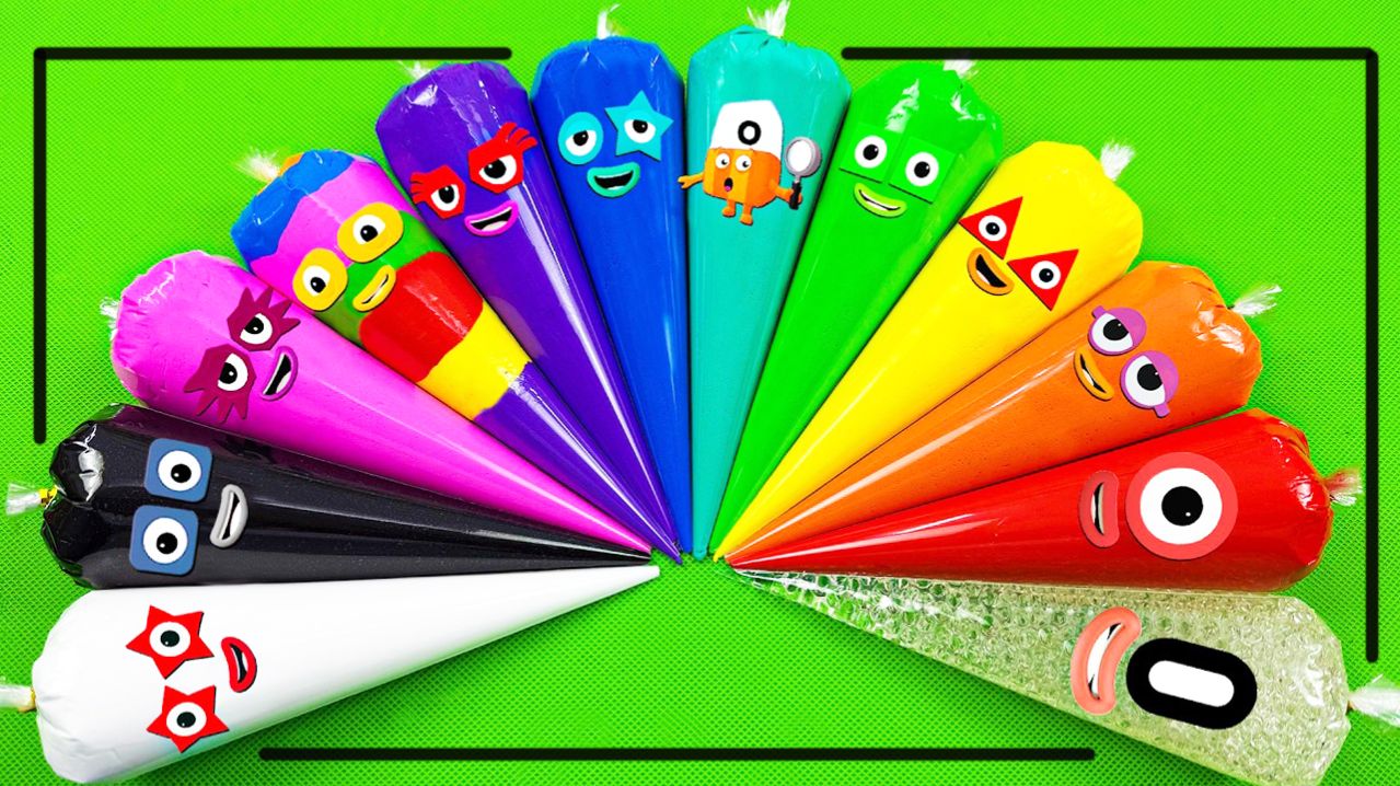 Мультики для малышей. 🌈 Слайм из кондитерских мешков! Смотреть онлайн мультики детям.