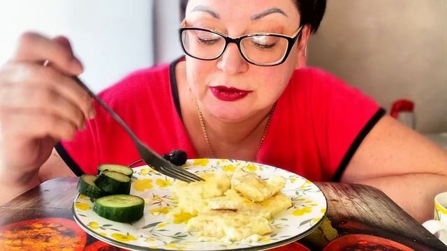 Весна однако😁жОнихи активизировались🙄/ Шикарный омлет на МУКБАНГ