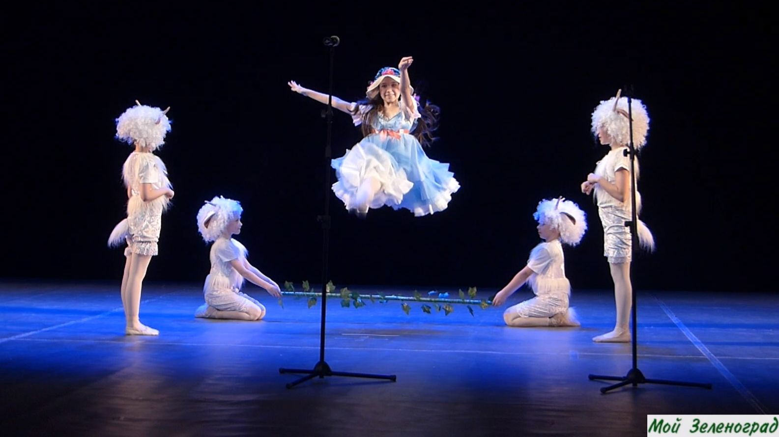 Смешной балет. Исполняют участницы балетной студии «Грация»