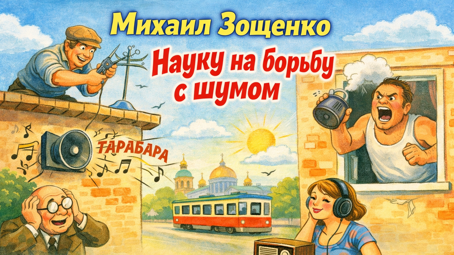 Зощенко — «Науку на борьбу с шумом»