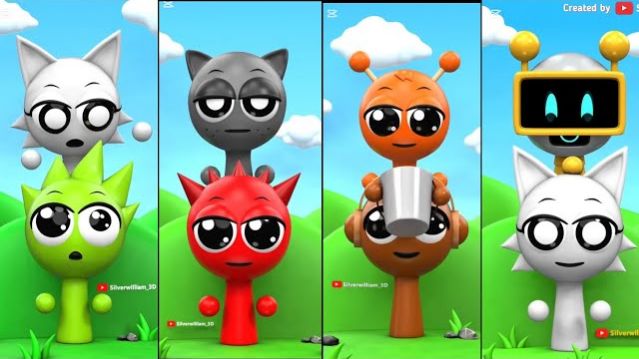 SPRUNKI ИНКРЕДИБОКС САЙМОН ПЕРЕМЕНА ПЕРСОНАЖЕЙ АНИМАЦИЯ 3Д МУЛЬТИК ПРО СПРУНКИ ЗАГАДКИ РЕАКЦИЯ