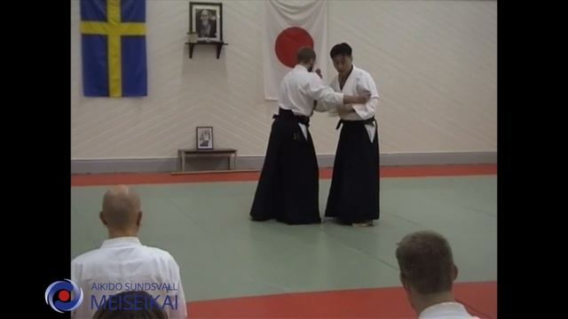 3.Aikido Katadorimenuchi Seoinage Shishiya Sensei Sandviken