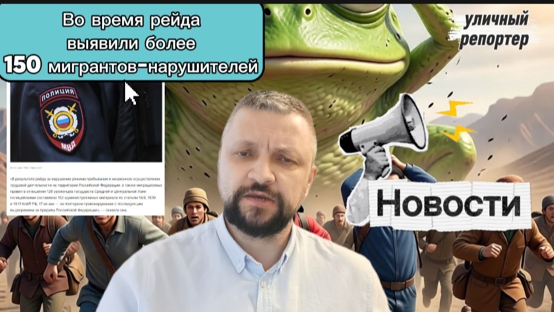 В Подмосковье во время рейда выявили более 150 мигрантов-нарушителей