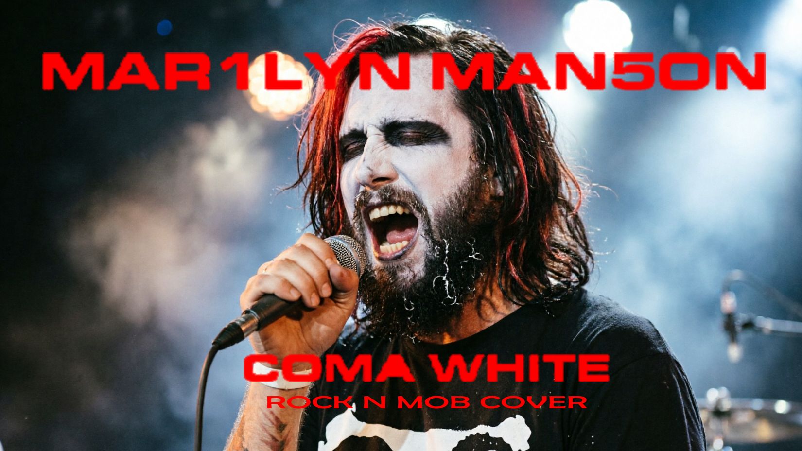 Живое исполнение композиции Marylin Manson - Coma White (Rock n Mob Cover LIVE JAM)