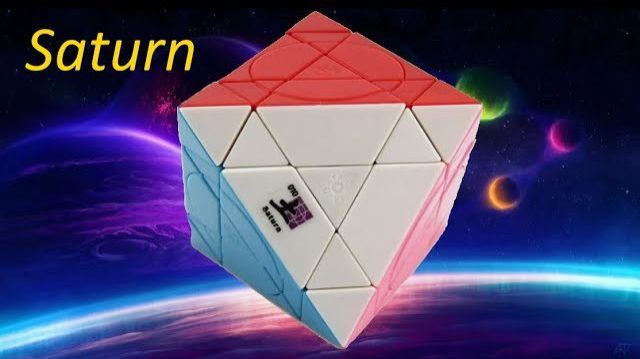 Как собрать Crazy Octahedron Saturn, Крейзи Октаэдр Сатурн, how to solve cube mf8