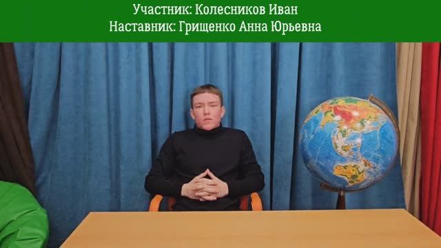 Профессионалы 2026 - Музейная педагогика - Колесников Иван