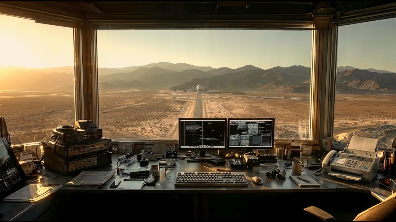 White Dome — Restricted Outpost  Sci-Fi Ambient Music for Focus