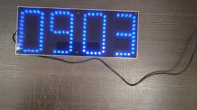 Собираем светодиодные часы из Китайского набора.