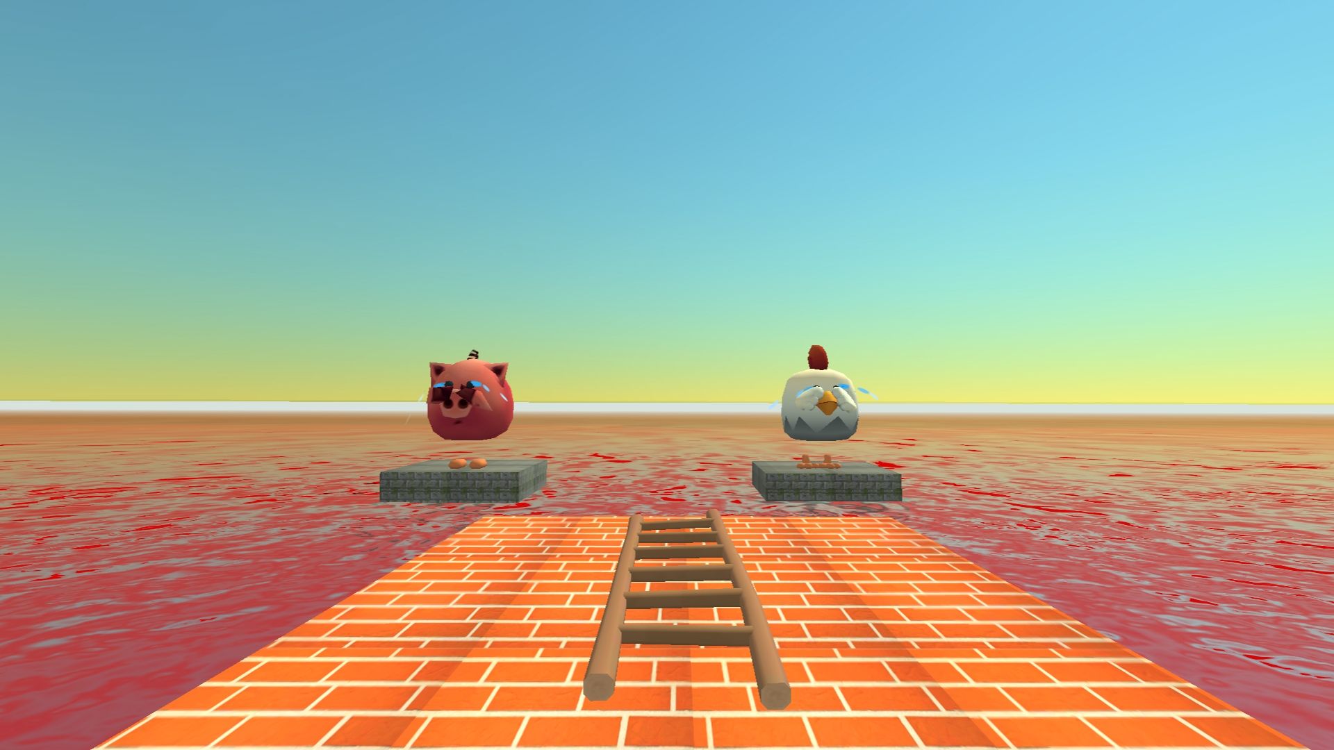 Я спасу курицу мем в ChickenGun (Чикен Ган). #ЧГ #ChickenGun #ЧикенГан