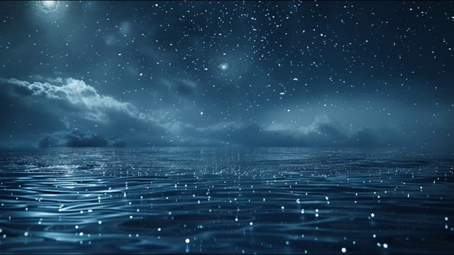 Снег, океан и звёздное небо — идеальный сон (3 часа)