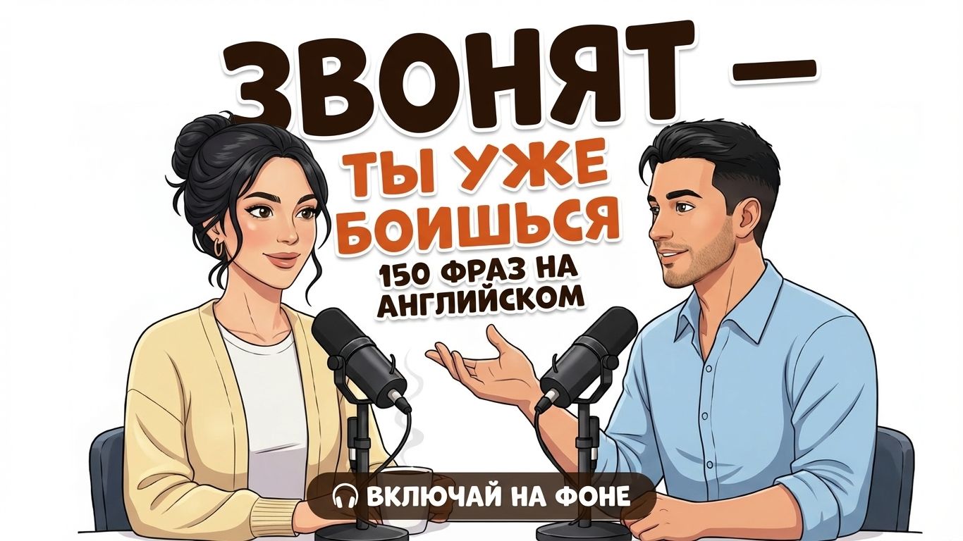 Звонят по-Английски — и Ты Уже Боишься |  150 Фраз для Телефонного Разговора | English Talk