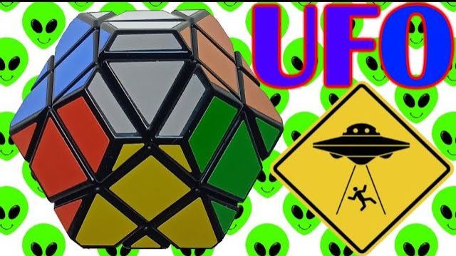 Как собрать UFO cube 3x3x3, куб Летающая Тарелка 3х3х3, How to solve НЛО