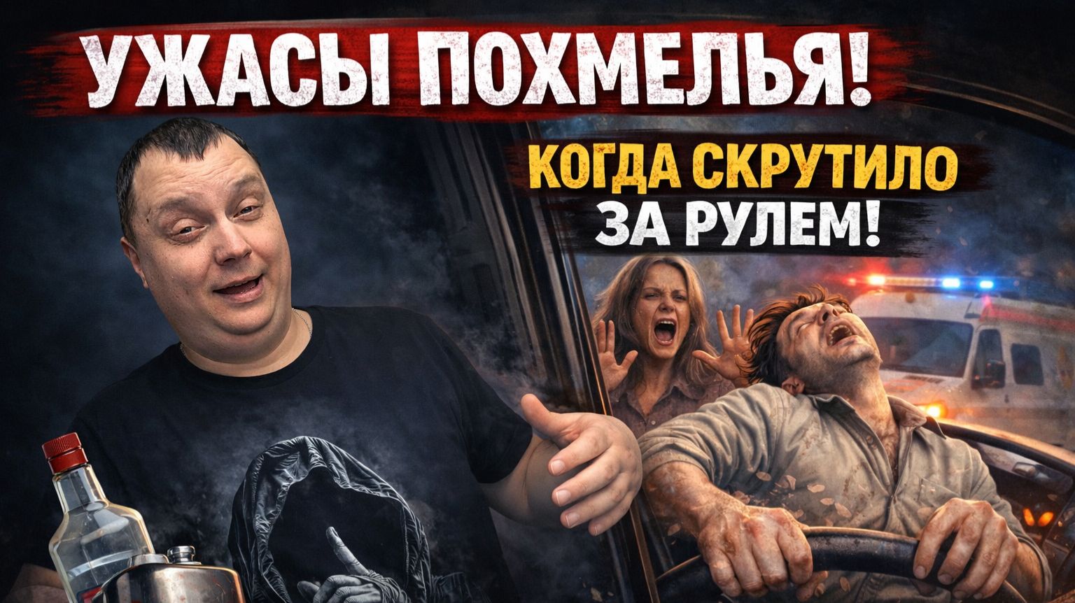 Ужасы похмелья: Когда скрутило за рулем