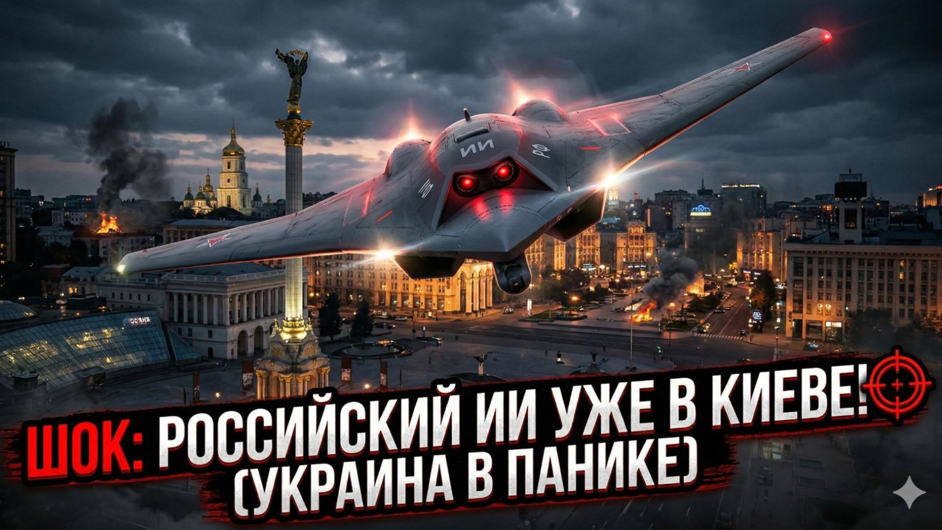 💥 Впервые в истории: российский ИИ-комплекс нанес удар прямо в сердце Киева
