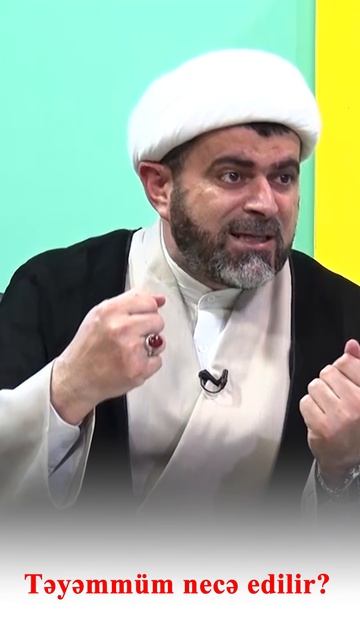 Təyəmmüm necə edilir