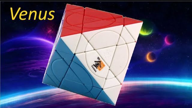 Как собрать Crazy Octahedron Venus, Крейзи Октаэдр Венера, how to solve cube mf8