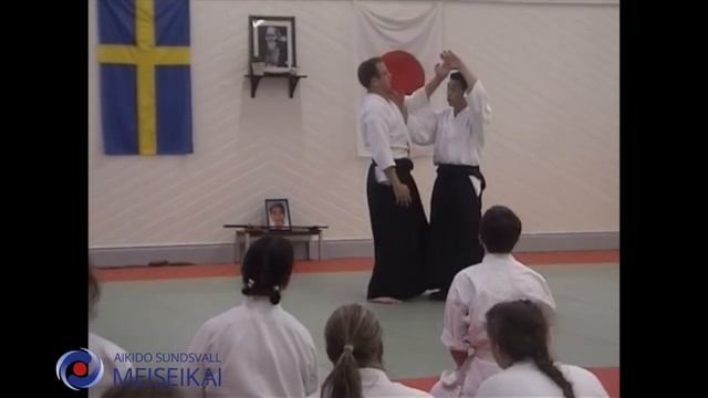 18.Aikido Yokomen Uchi Sankyo, Shishiya Sensei Sandviken