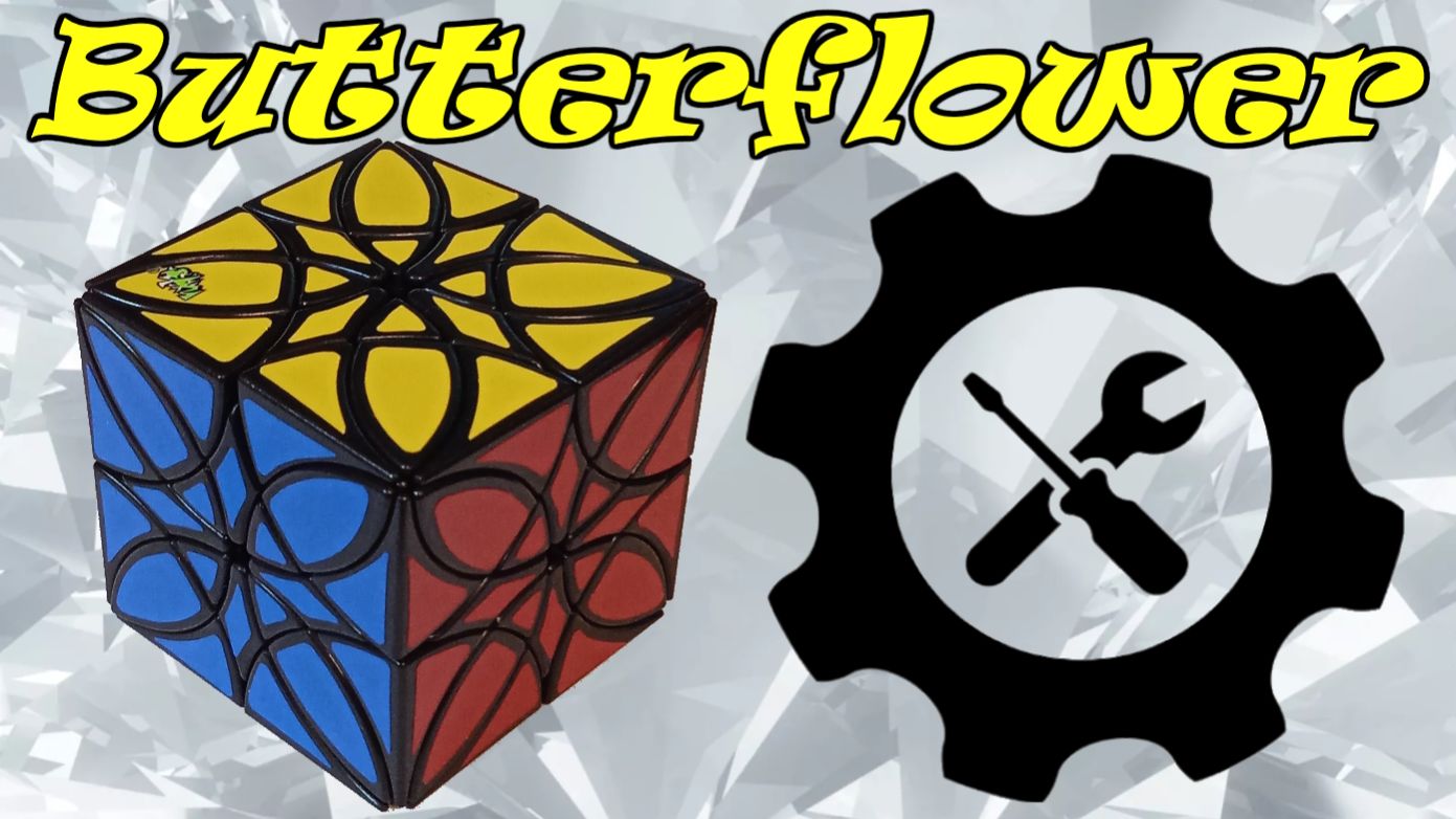 Butterflower Copter LanLan, настроить, разобрать и смазать, adjust, disassemble and lubricate cube