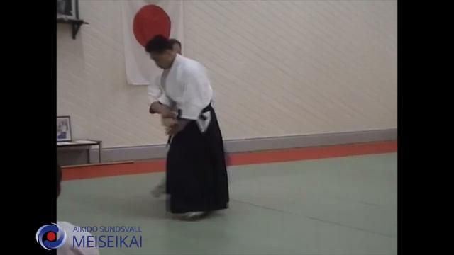 19.Aikido Katadorimenuchi Kokyonage 2 Shishiya Sensei Sandviken