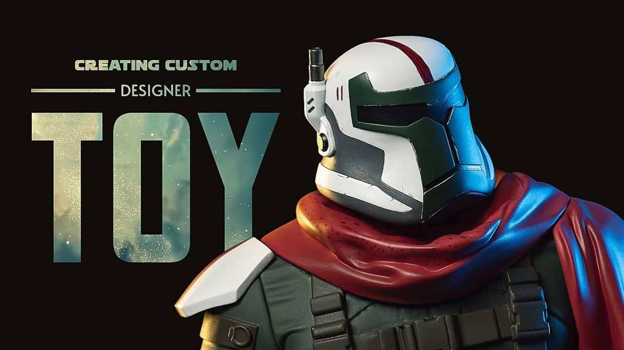 Создание индивидуальной фигурки из Звездных Войн  с Помощью 3D-Печати