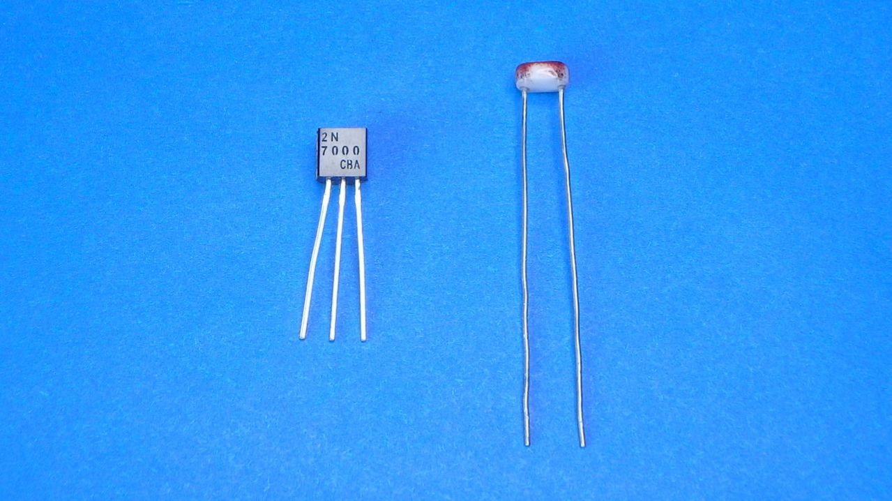 Фотодатчик на MOSFET транзисторе.
